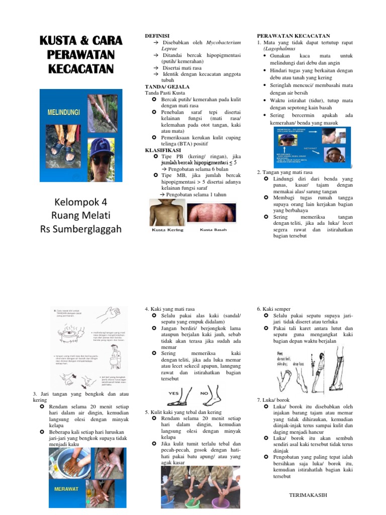Leaflet Kusta | PDF
