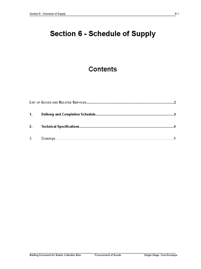 Goods 1S1E Section 6 - December2015 | PDF | Specification (Technical Standard) | Galvanization