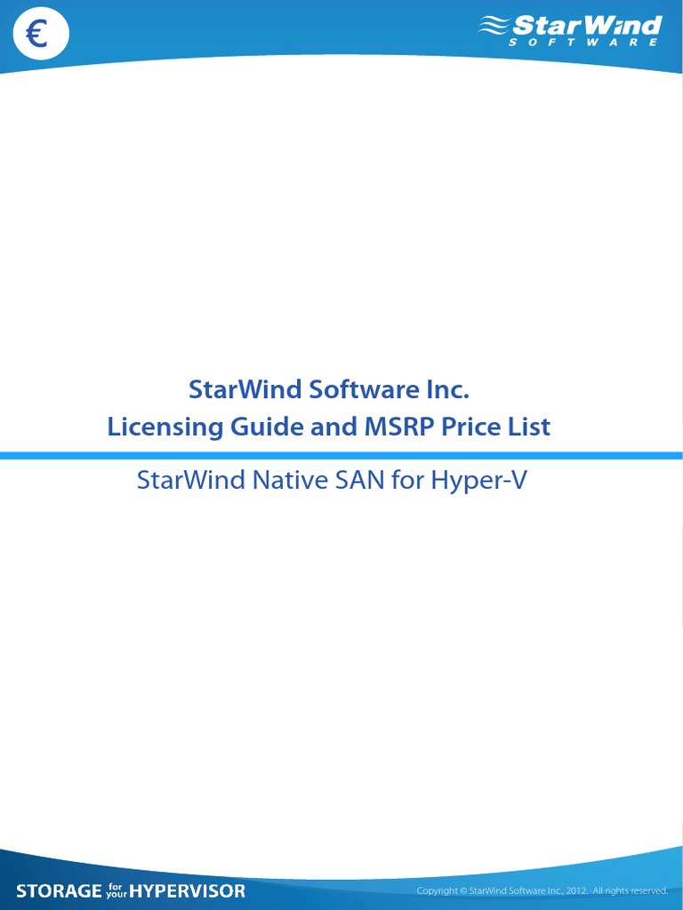 EU Licensing Guide and MSRP Price List NS | PDF | Hyper V | License