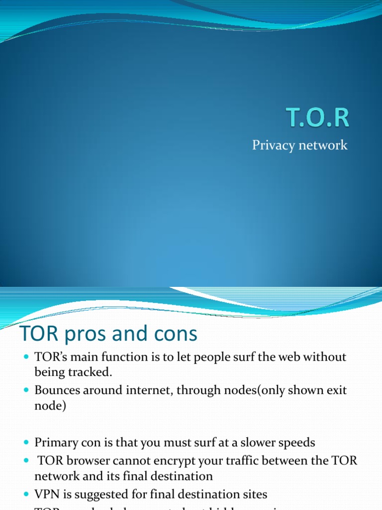 About TOR | PDF | Technology & Engineering