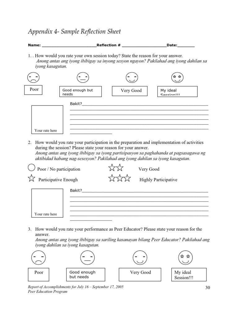 Self Assessment Form | PDF