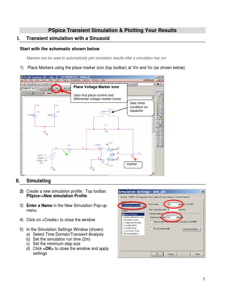 Comprehensive Guide to Transient Simulation, Plotting Results, and ...