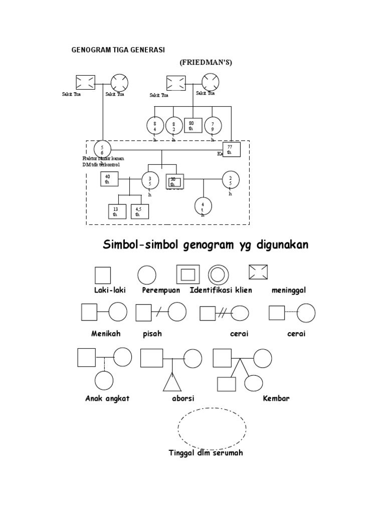 Genogram Friedman | PDF