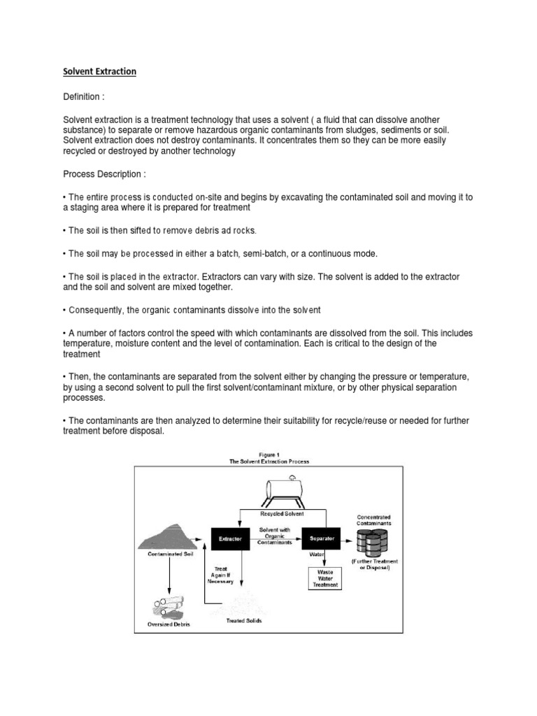 Solvent Extraction | PDF | Supercritical Fluid | Solvent