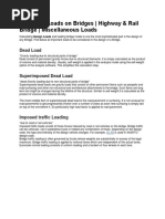 HL-93 AASHTO Vehicular Live Loading - Truck - Tandem - Design Lane Load ...