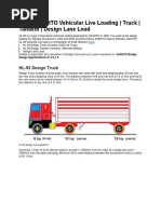 AASHTO HL-93 Truck Loading Explained | PDF | Lane | Truck