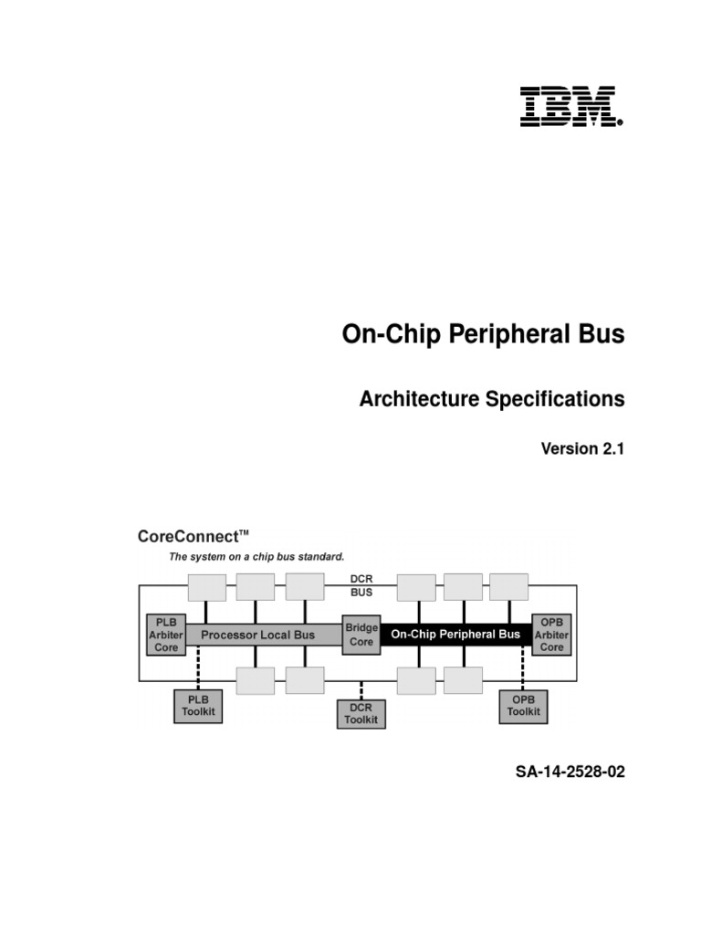On-Chip Peripheral Bus: Architecture Specifications | PDF | System On A ...