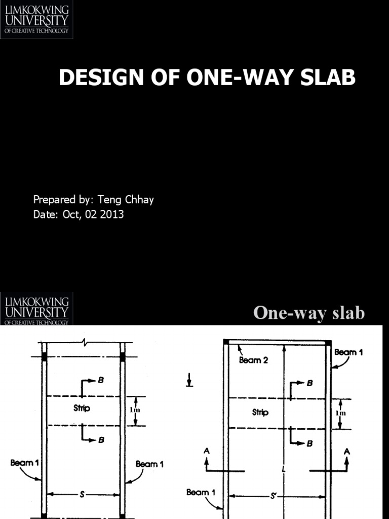 2 Design of One Way Slab | PDF
