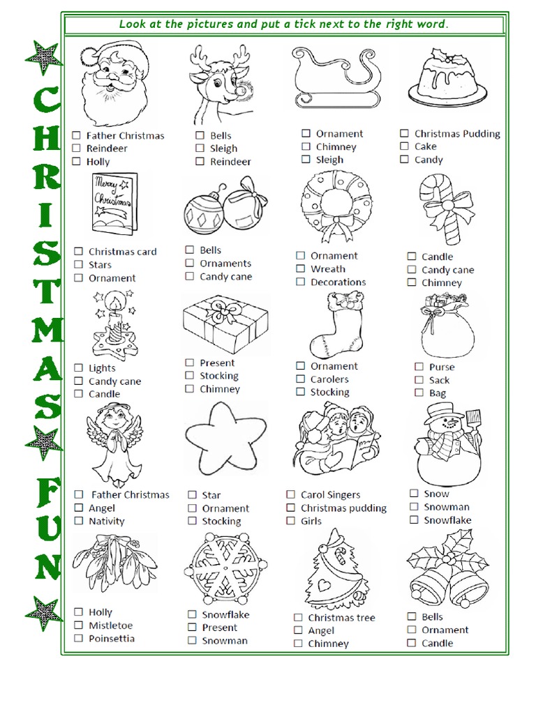 Christmas Worksheet | PDF