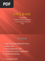 SACS Training | PDF | Stress (Mechanics) | Bending