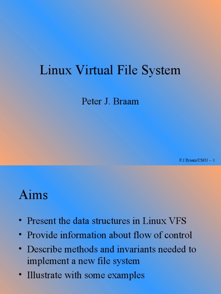Linux VFS in 40 Characters | PDF | File System | Computer Architecture