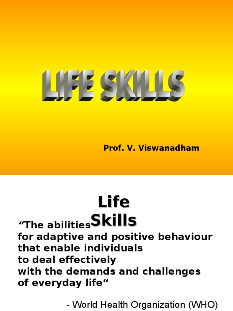 Life Skills - Revised | PDF | Career & Growth