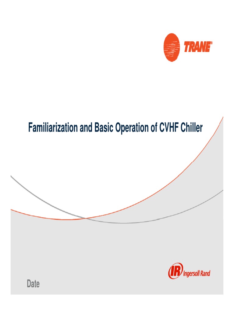CVHF Chiller Operation Overview | PDF | Refrigeration ...