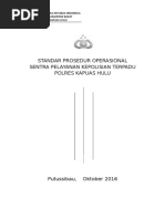 Sop SPKT Polres | PDF | Politik | Ilmu Sosial