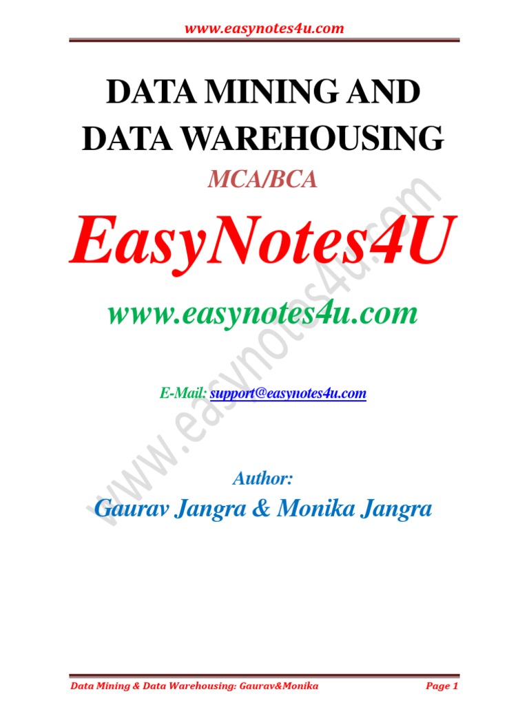 Data Warehousing&Data Mining | PDF | Data Warehouse | Databases