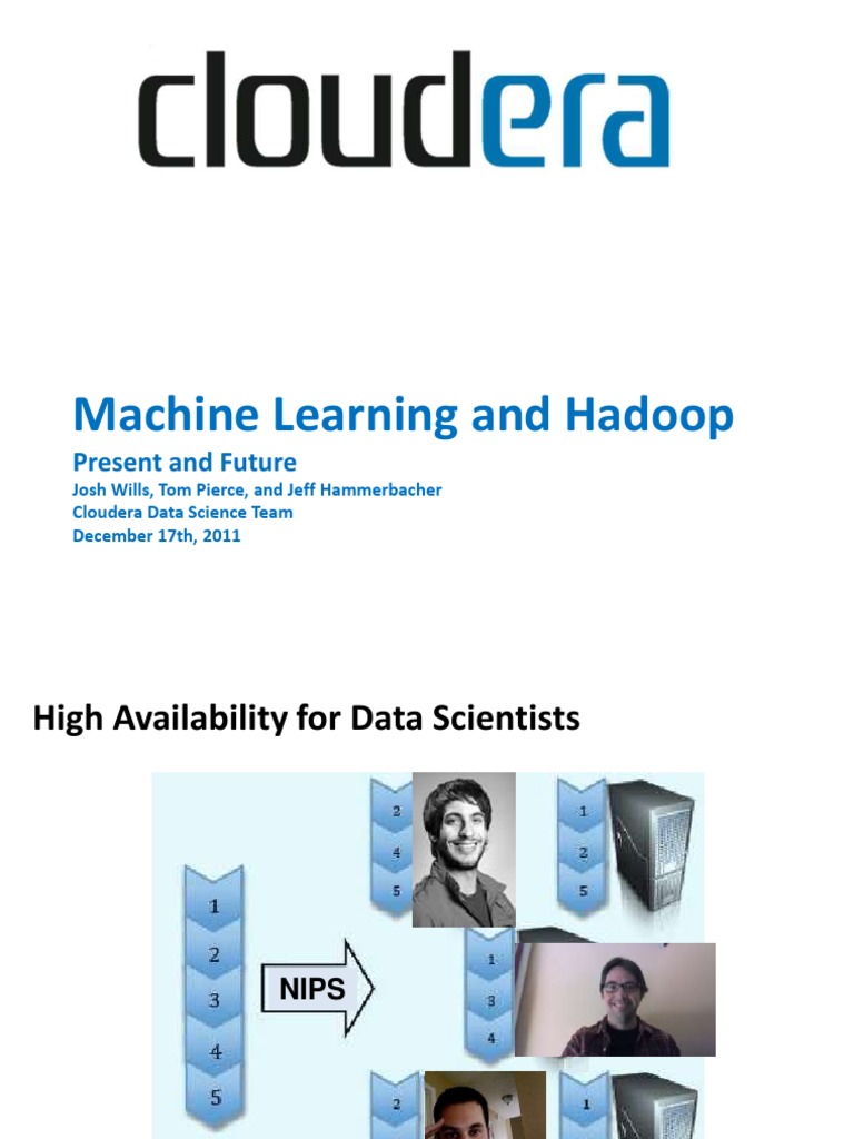 Machine Learning and Hadoop | PDF | Apache Hadoop | Apache Spark