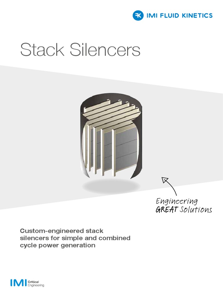 Custom Stack Silencers for Power Generation | PDF | Turbine | Steel