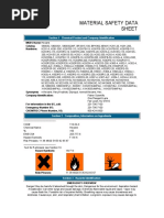 PB Blaster Safety Data Sheet | PDF | Firefighting | Toxicity