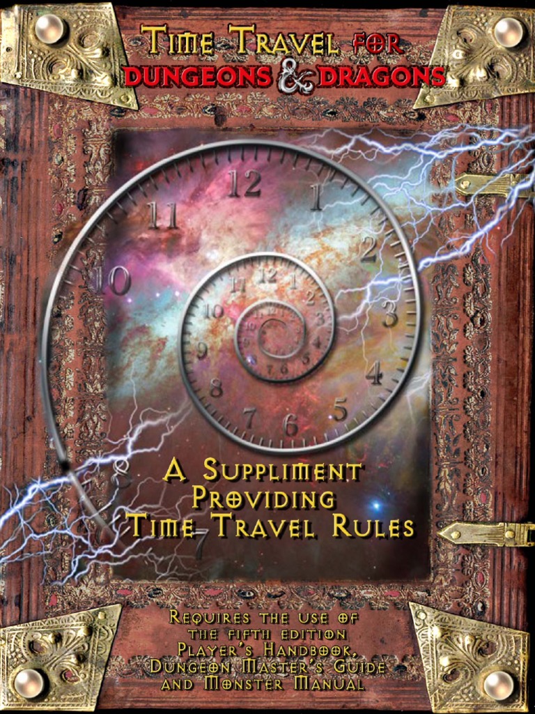 Time Travel For Dnd 5e Pdf Pdf Time Travel Dungeons And Dragons