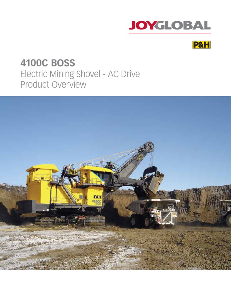 4100 C P&H - Catalogue PDF | PDF | Electric Motor | Alternating Current