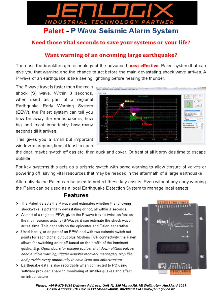 Palert Jenlogix | PDF | Earthquakes | Transmission Control Protocol
