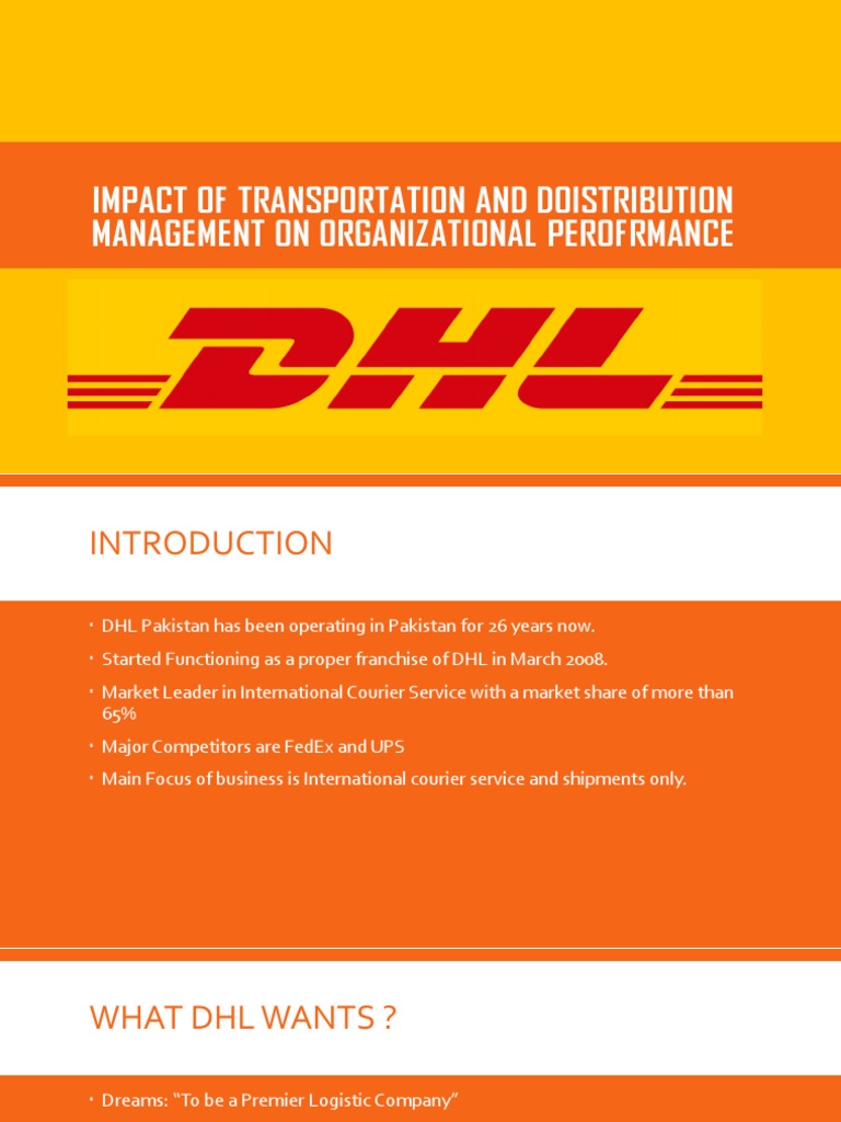 DHL | PDF | Logistics | Cargo