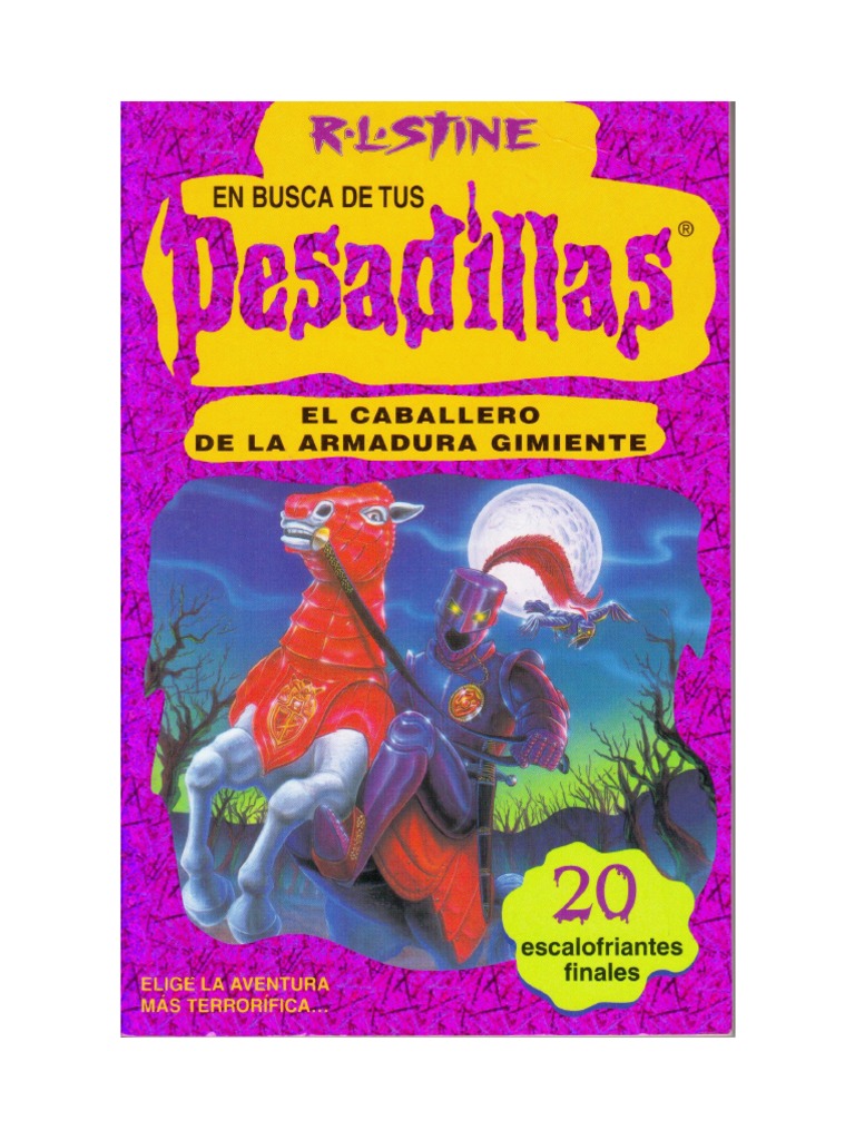 En Busca de Tus Pesadillas 09 El Caballero de La Armadura Gimiente | PDF