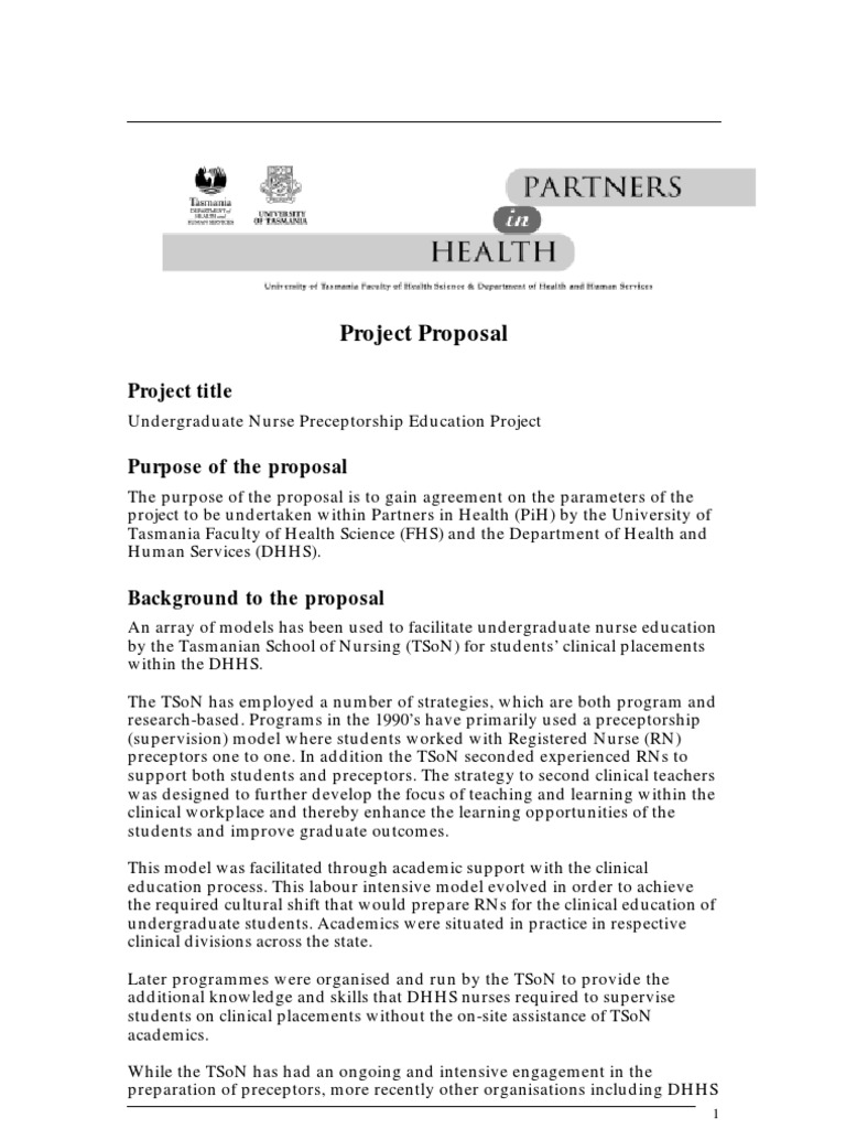 Project Proposal | Midwife | Nursing | Free 30-day Trial | Scribd