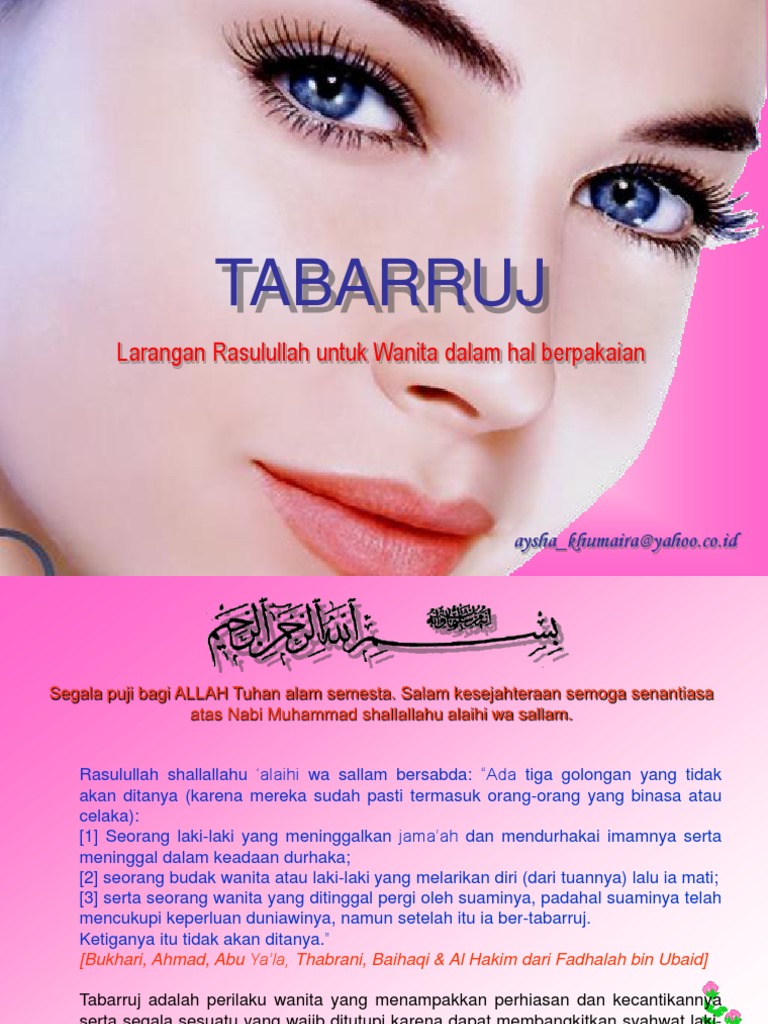 TABARRUJ | PDF