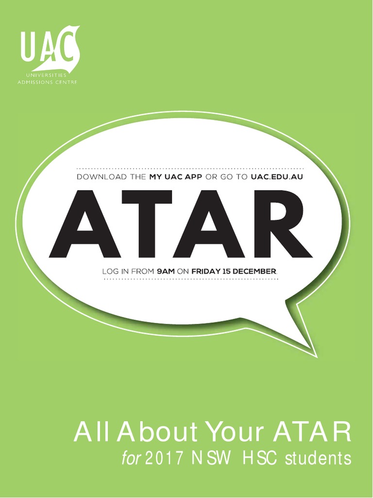 All About Your ATAR | PDF | University And College Admission | Schools