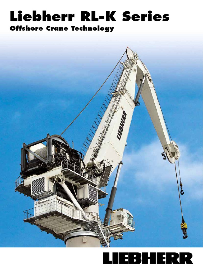 Liebherr Oc Ram Luffing Knuckle Boom Crane Series Brochure 170e174 Eng ...