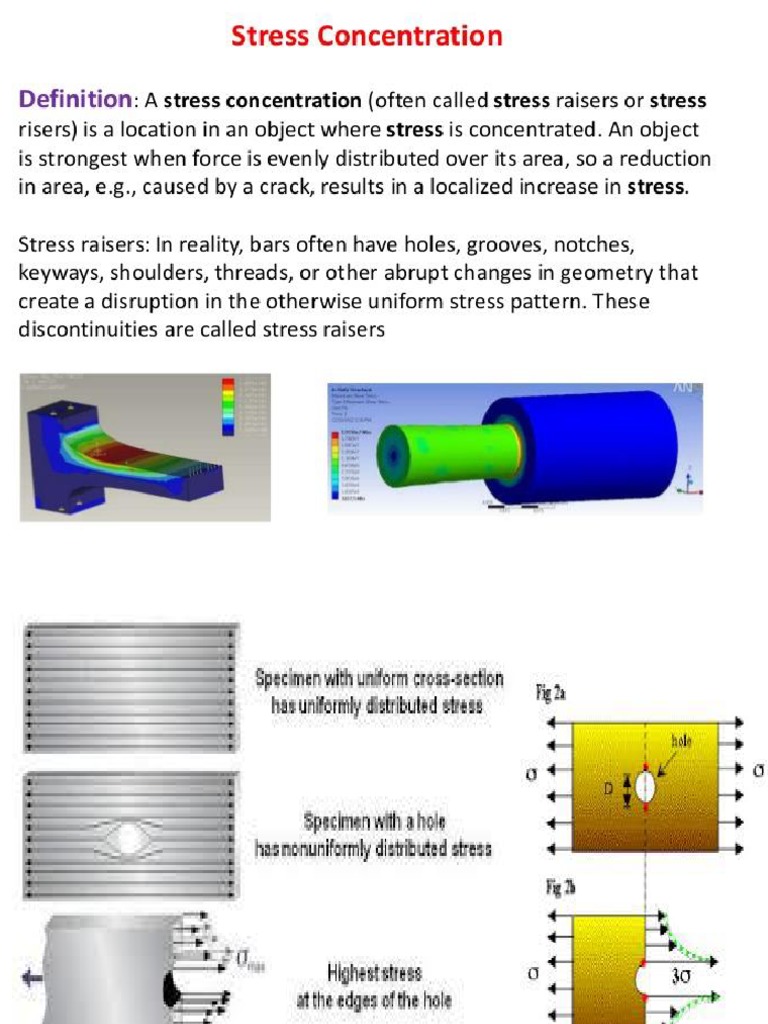 Stress Concentration | PDF