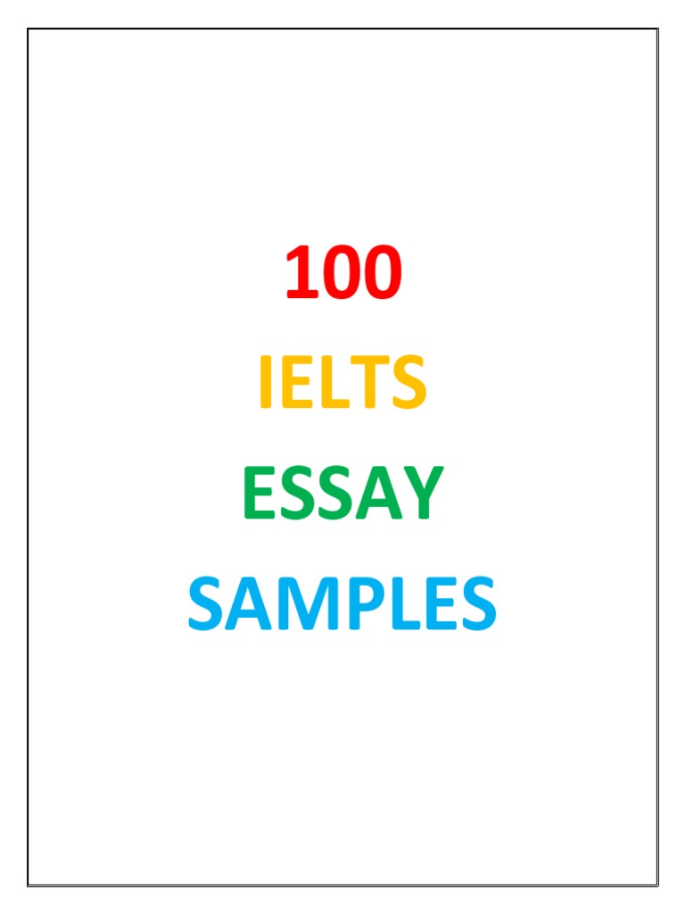 100 IELTS Essay Samples | PDF | Health Care | Moon