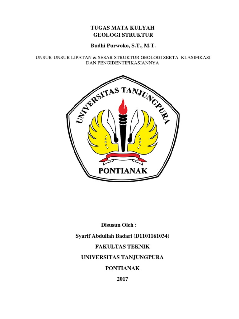 Klasifikasi Lipatan dan Sesar Geologi | PDF