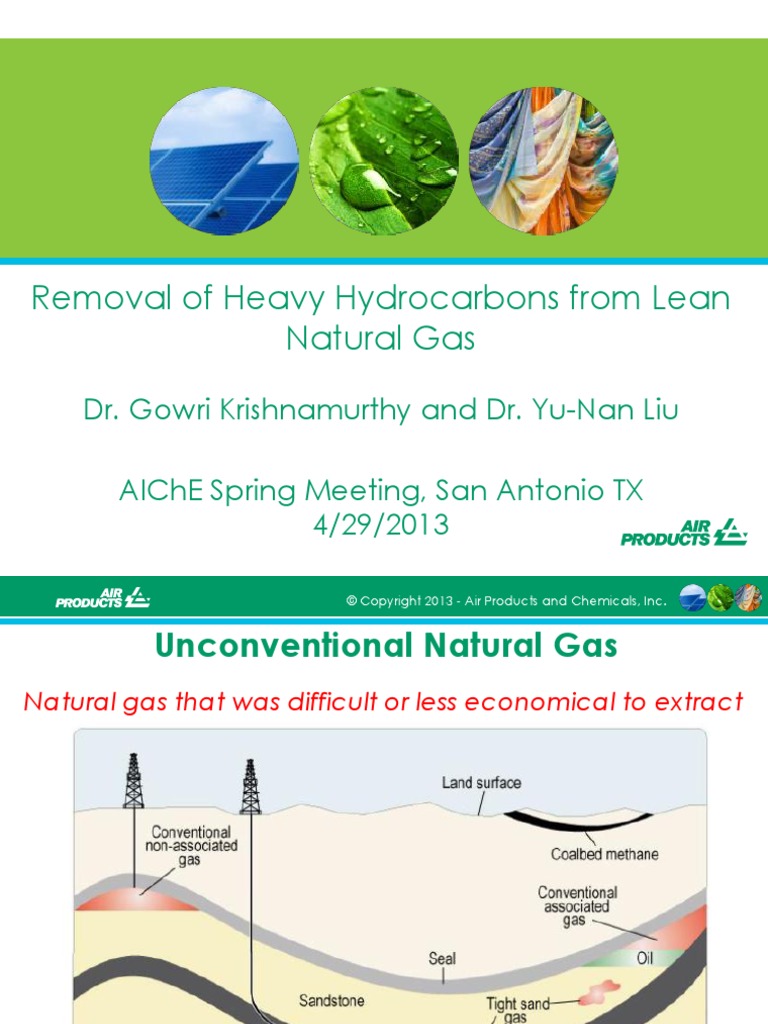 Lng Removal of Heavy Hydrocarbons From Lean Natural Gas | Natural Gas ...