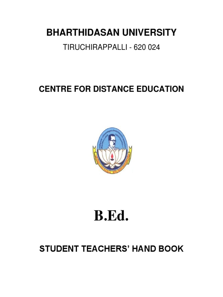 BEd Student Teachers Hand Book | PDF | Learning | Motivation