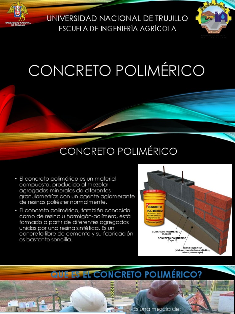 Concreto Polimérico: Características y Usos | PDF | Hormigón pretensado ...