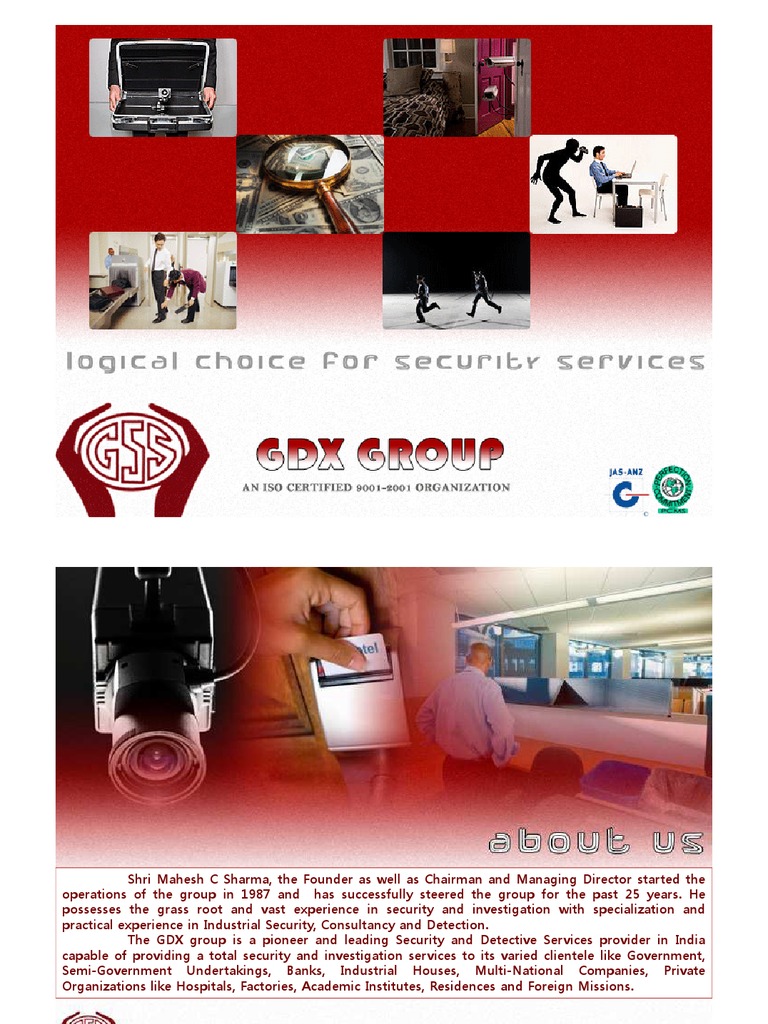 GDX | PDF | Security Alarm | Employment