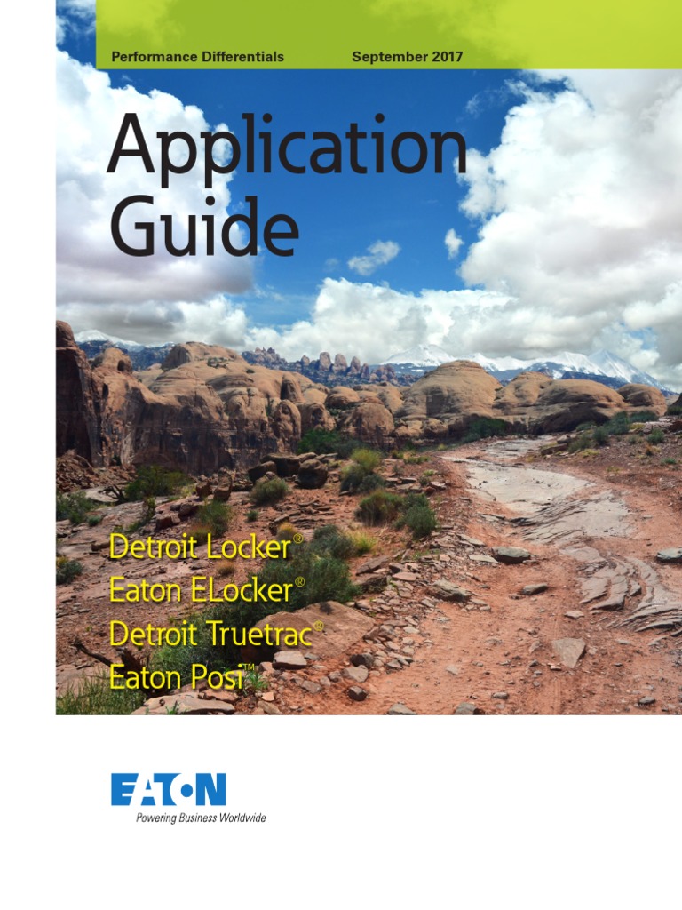 Eaton Diffs | PDF | Axle | General Motors