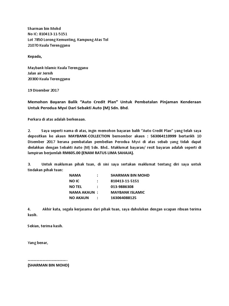 Sharman Bin Moh1 | PDF | Pengelolaan Keuangan & Uang