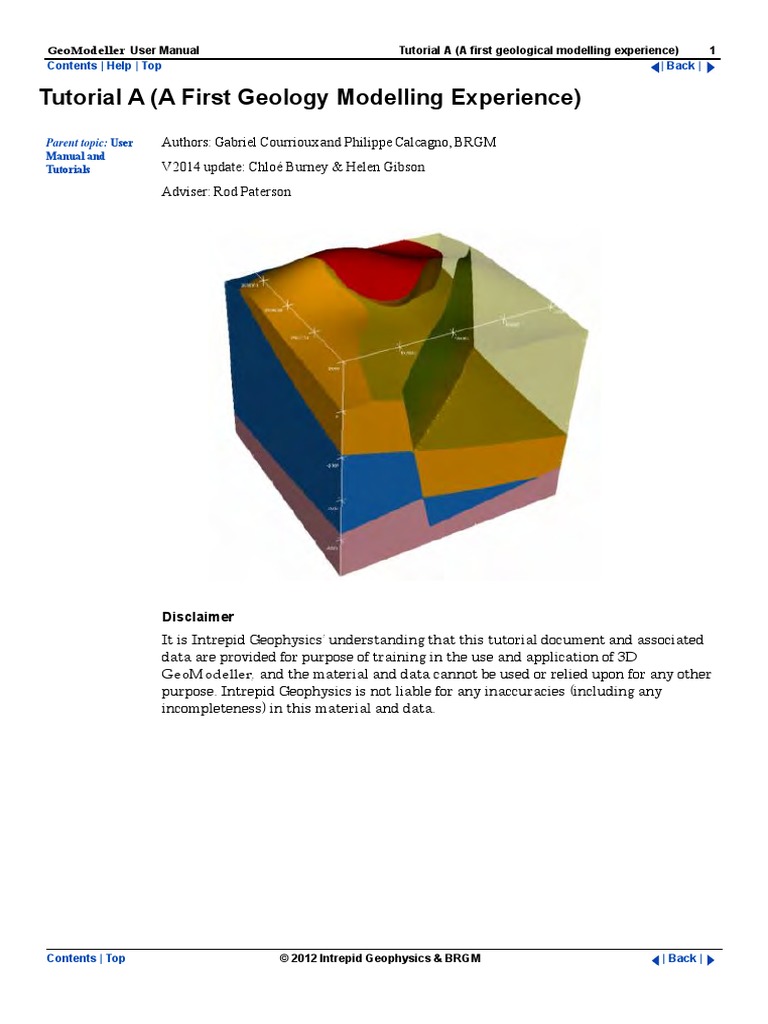 Geo Modeller | PDF | 3 D Computer Graphics | 3 D Modeling