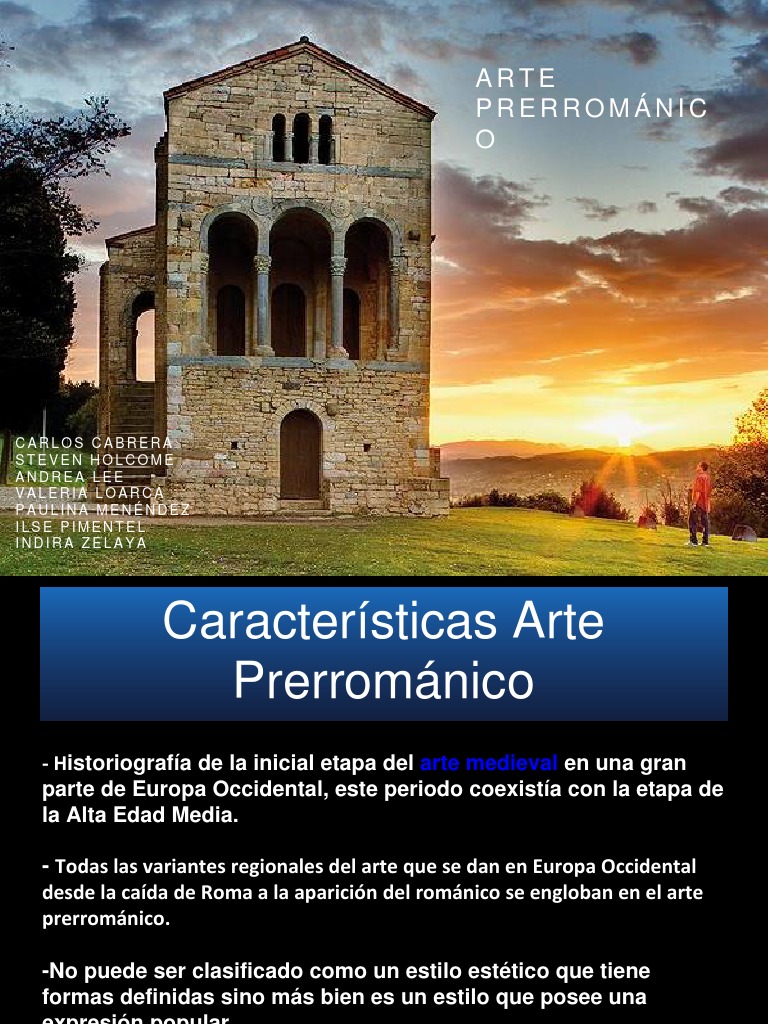Características del Arte Prerrománico | PDF | Dibujo | Pinturas