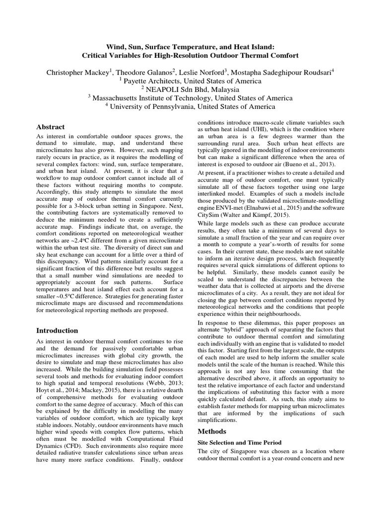 BS2017 Urban 05 1 2260 Mackey 2017-05-01 16-12 A | PDF | Simulation | Wound