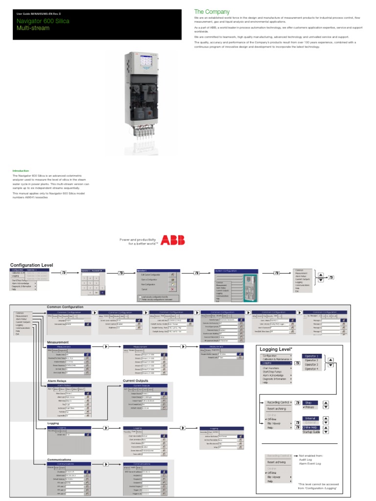 ABB Navigator 600 | PDF | Waste | Science