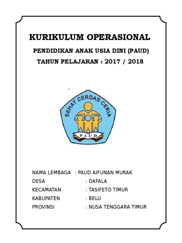 A.1.14 Acuan-Menu-Pembelajaran-Pedoman-Kurikulum-Paud | PDF