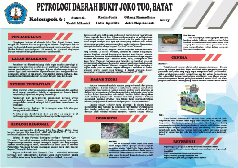 Petrologi Batuan di Joko Tuo | PDF | Sains & Matematika