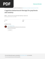 CBT for Psychosis: Garety Model Overview | PDF | Cognitive Behavioral ...