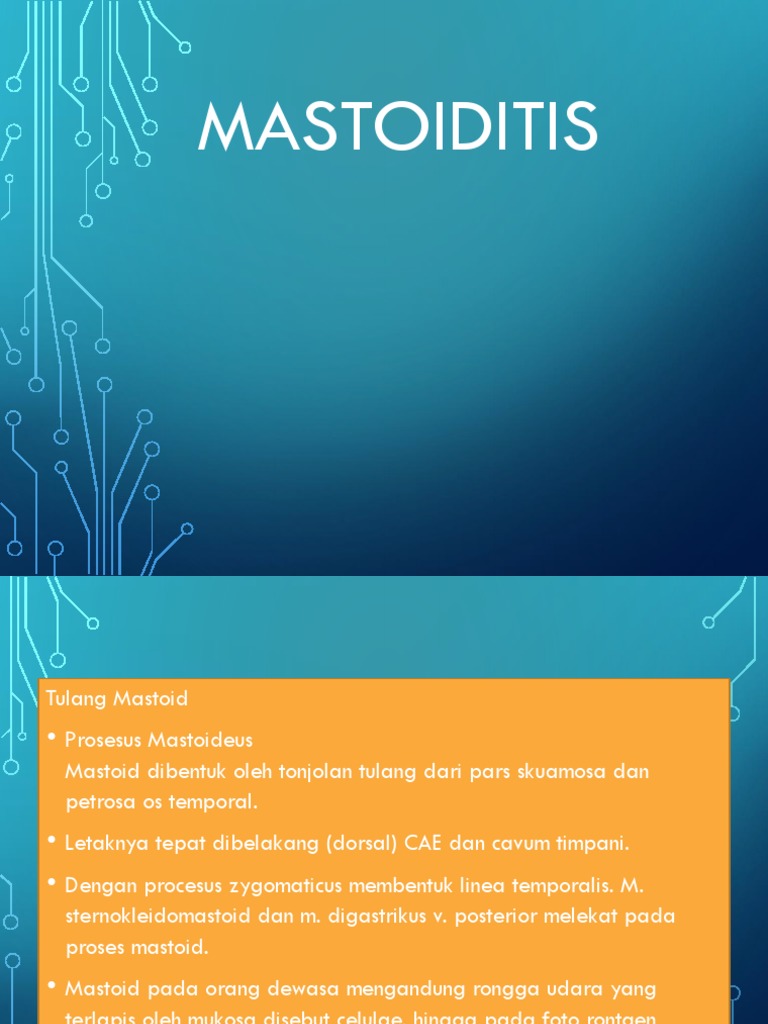 Radiologi Mastoiditis | PDF