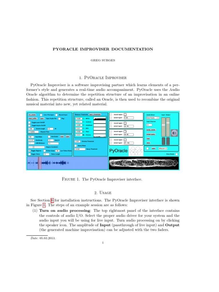 Pyoracle Documentation | PDF | Parameter (Computer Programming) | Input/Output