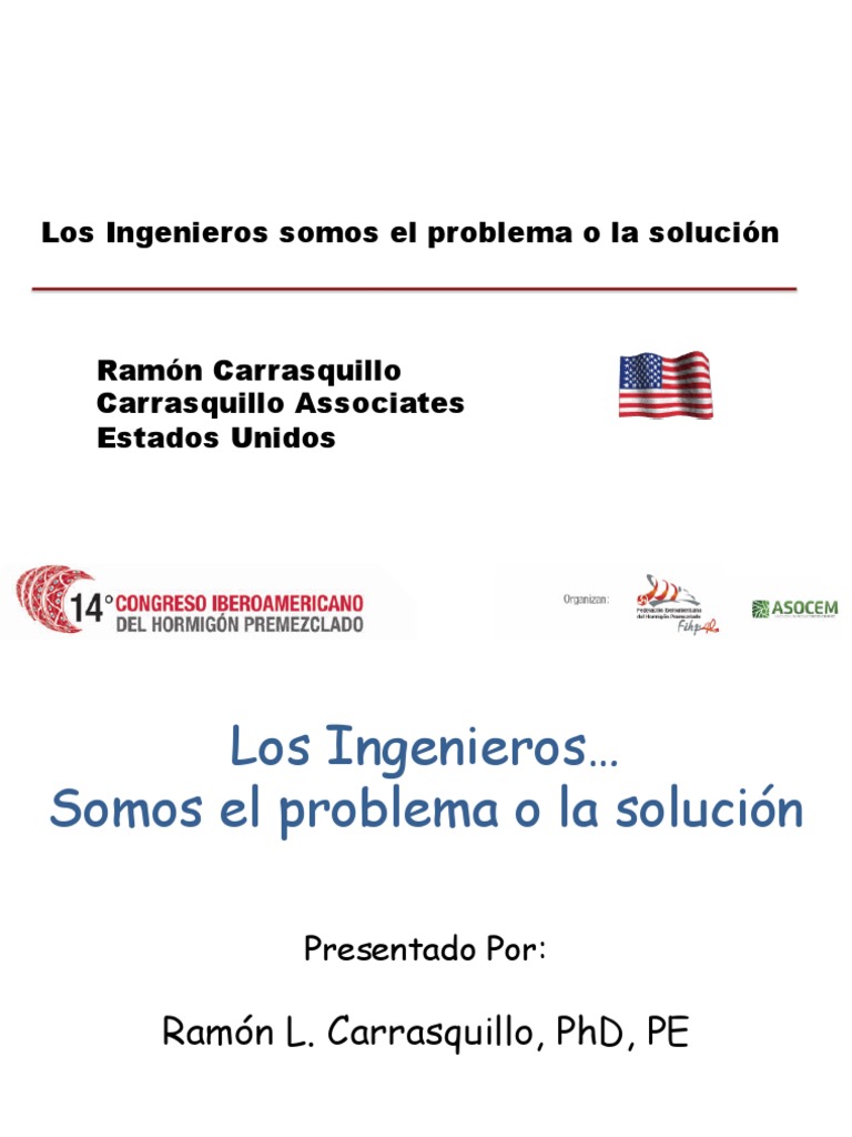 Ingenieros: Problemas y Soluciones | PDF | Cemento | Hormigón